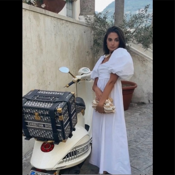 Zara | Dresses | Zara White Poplin Ballon Sleeve Dress | Poshmark